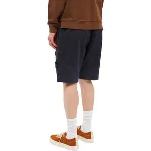 Stone Island Garment Dyed Sweat Shorts - Navy