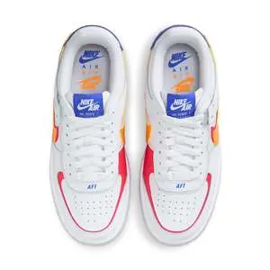 Nike Force 1 Low Shadow "gundam" Sneakers - Blue/white/orange