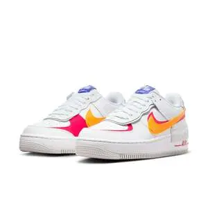 Nike Force 1 Low Shadow "gundam" Sneakers - Blue/white/orange