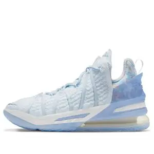 Nike Nike LeBron 18 'Play For The Future' High Top Athletic Sneakers White/blue