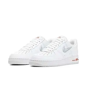 Nike Force 1 Low Jewel Sneakers - White/red