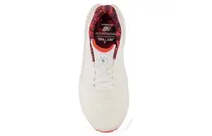 NEW BALANCE Fresh Foam X More V4 Athletic Sneakers - White/red