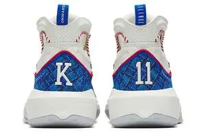 ANTA Klay Thompson "baseball" High Top Sneakers - White/blue/red