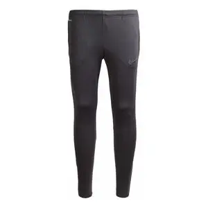 Nike Sports Living Series Solid Color Logo Embroidered Slim Fit Straight-leg Casual Pants/trousers Black - Default Color