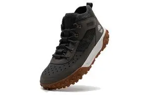 Timberland Greenstride Motion 6 Mid Fabric And Leather Waterproof Boots - Black/white/brown