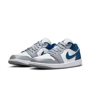 JORDAN 1 Low "french Blue - Gray/blue