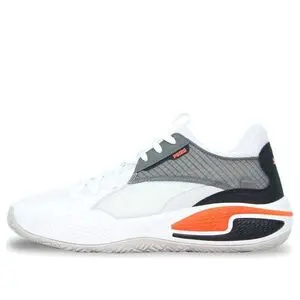 PUMA PUMA Court Rider Low Top Basketball Sneakers White/gray/orange