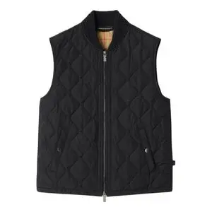 Burberry Quilted Nylon Gilet - Black