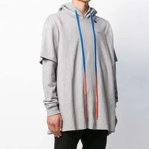 Off-White Arrows" Layered Hoodie