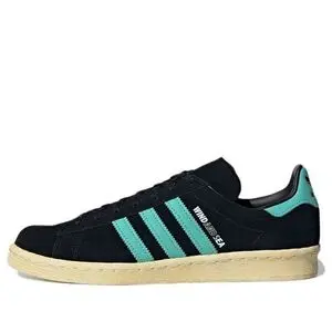 Adidas X Atmos X Wind And Sea Campus 80s - Black/blue
