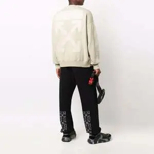 Off-White Logo Pattern Pullover