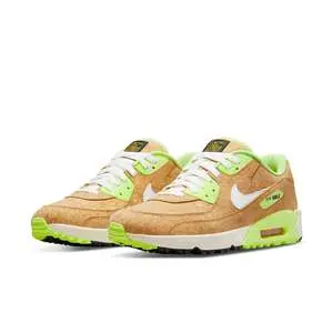 Nike Max 90 Golf Nrg "cork" Sneakers - Beechtree/barely Volt/black