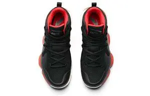 ANTA X Nasa Seeed 60th Anniversary High Top Basketball Sneakers - Black/white/red