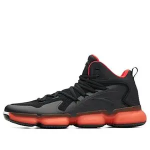 ANTA X Nasa Seeed 60th Anniversary High Top Basketball Sneakers - Black/white/red