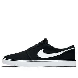 Nike Portmore 2 Solar Canvas Sb Low Top Sneakers - Black