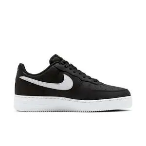 Nike Force 1 '07 Premium "silver Swoosh" Sneakers - Black