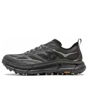 Hoka One One Mafate Speed 4 Lite Athletic Sneakers - Black/outer Orbit