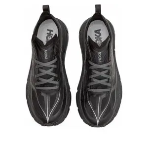 Hoka One One Mafate Speed 4 Lite Athletic Sneakers - Black/outer Orbit