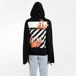 Off-White Flame Printing