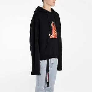 Off-White Flame Printing