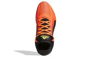 Adidas D Rose "phoenix Reborn" Athletic Sneakers - Black/orange