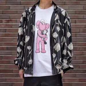 Supreme Ss19 Floral Silk Track Jacket Flowers - Black