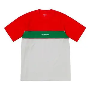 Supreme Ss19 Piping Practice Ss Top Logo Tee