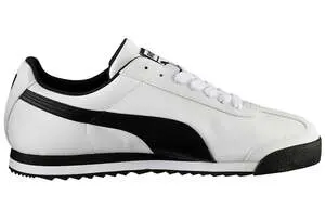 PUMA Roma Basic Low Top Sneakers - White/black
