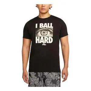 Nike Dri-fit Graphic Basketball T-shirt Asia Sizing - Black