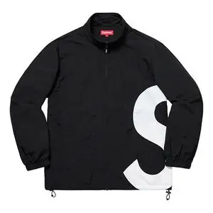 Supreme S Logo Track Jacket - Black