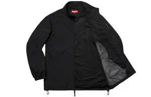 Supreme S Logo Track Jacket - Black