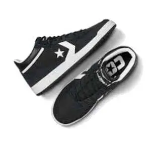 CONVERSE Fastbreak Pro Leather & Suede Sneakers - Black/white