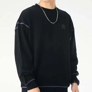 CONVERSE Renew Graphic Crewneck Sweatshirt - Black
