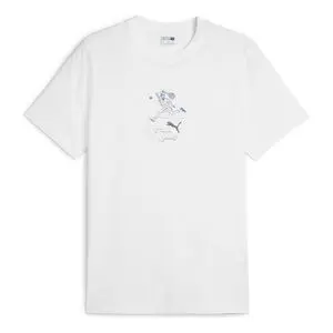 PUMA Team Graphic T-shirt - White