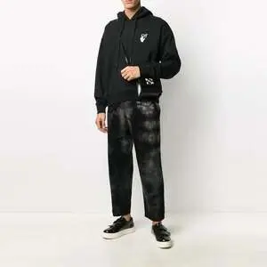 Off-White Fw20 Painting Arrow Hooded Sweater