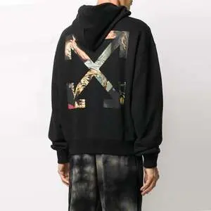 Off-White Fw20 Painting Arrow Hooded Sweater