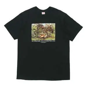 Supreme Ss20 Week 1 Masterpieces Tee Landscape Printing Short Sleeve - Black