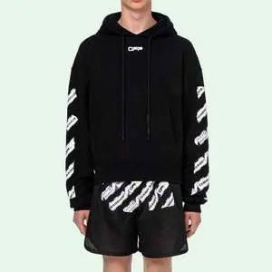 Off-White Arrow Print Hoodie