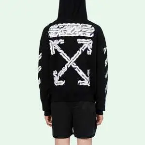Off-White Arrow Print Hoodie