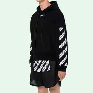 Off-White Arrow Print Hoodie