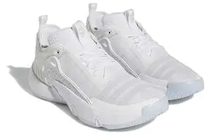 Adidas Originals Trae Unlimited High Top Sneakers - Cloud White/light Blue