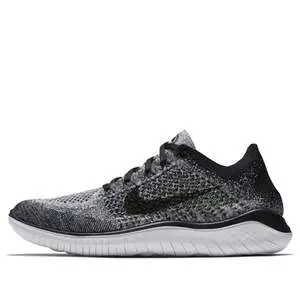 Nike Nike Free RN Flyknit 2018 Athletic Sneakers White/black