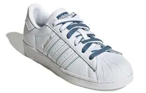 Adidas Superstar Sneakers - White/blue