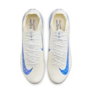 Nike Mercurial Zoom Vapor 16 Elite Fg "blueprint Pack" Athletic Cleats - White/blue