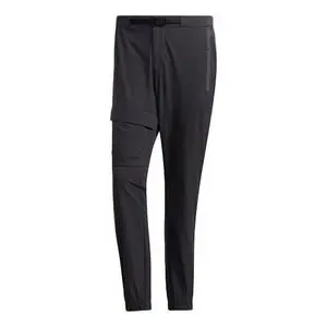 Adidas Belt Jg Pant Outdoor Casual Bundle Feet Sports Pants - Black