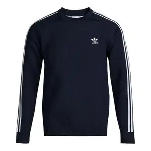 Adidas Originals Knit Crewneck Sweatshirt - Blue