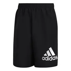 Adidas Logo Training Sports Shorts - Black