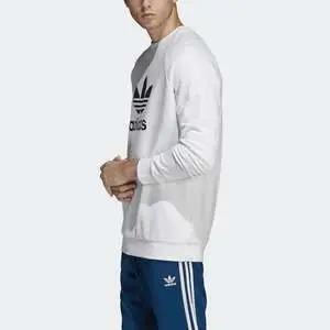 Adidas Originals Trefoil Warm-up Crew Sweatshirt - White