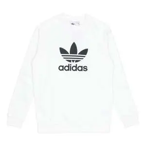 Adidas Originals Trefoil Warm-up Crew Sweatshirt - White