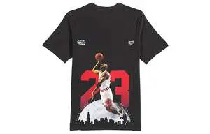 JORDAN Retro Short Sleeve Distressed Graphic T-shirt